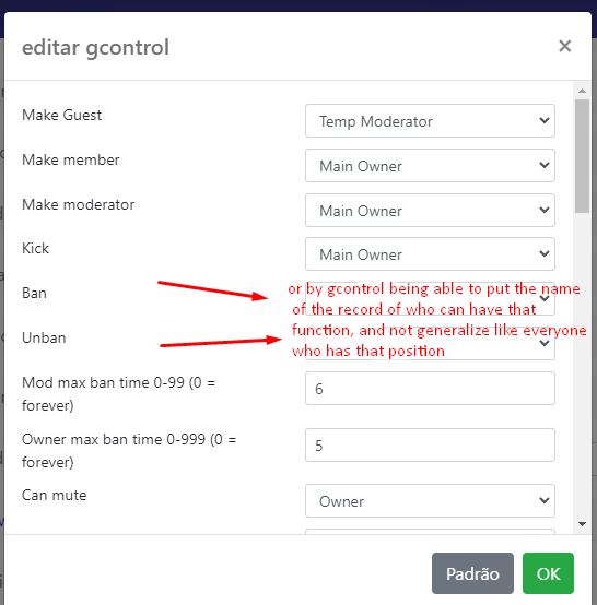 SUGGESTIONS = UPGRADE - POWERS - xat TRADE - Suggestions - xat Forum